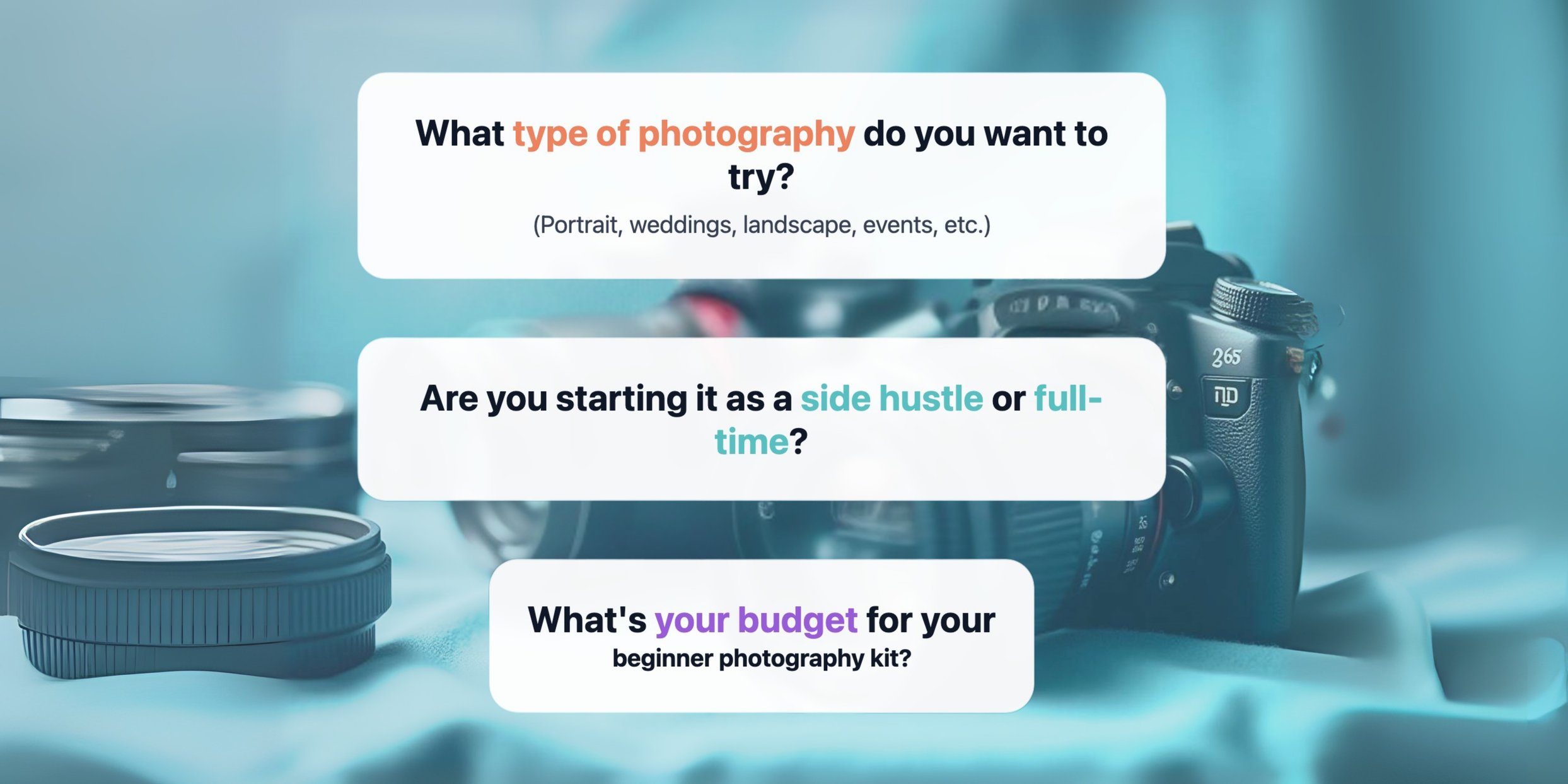 Photography Starter Kit: The Ultimate Guide to Beginner Photography ...