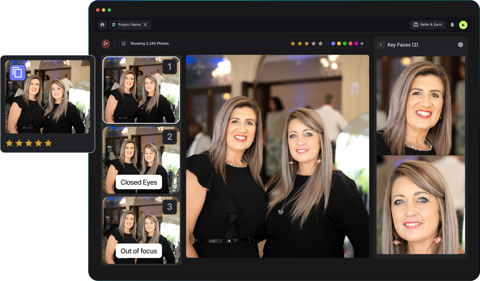 AI Photo Culling Software for Photographers | FilterPixel